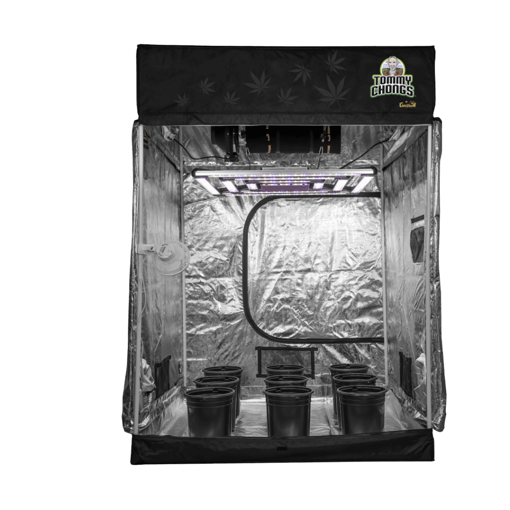 5′x5′ Tommy Chong Soil Grow Tent Kit - Grow Strong Industries Indoor ...